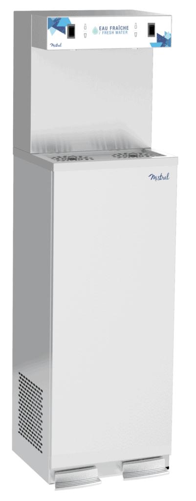 Floor-standing cooler 160V touchless - Contactless water coolers, Water ...